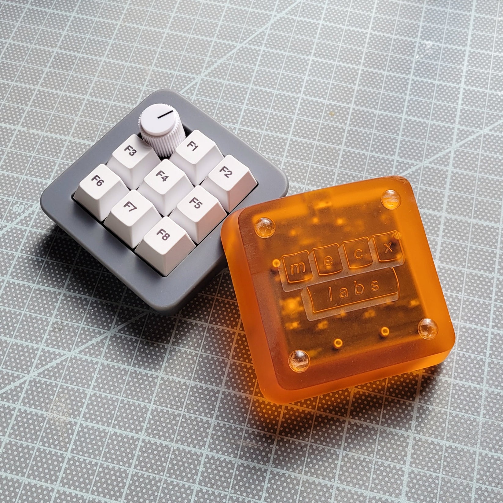 mp1 Macropad - DIY Mechanical Keyboard w/ Knob – Mecx Labs